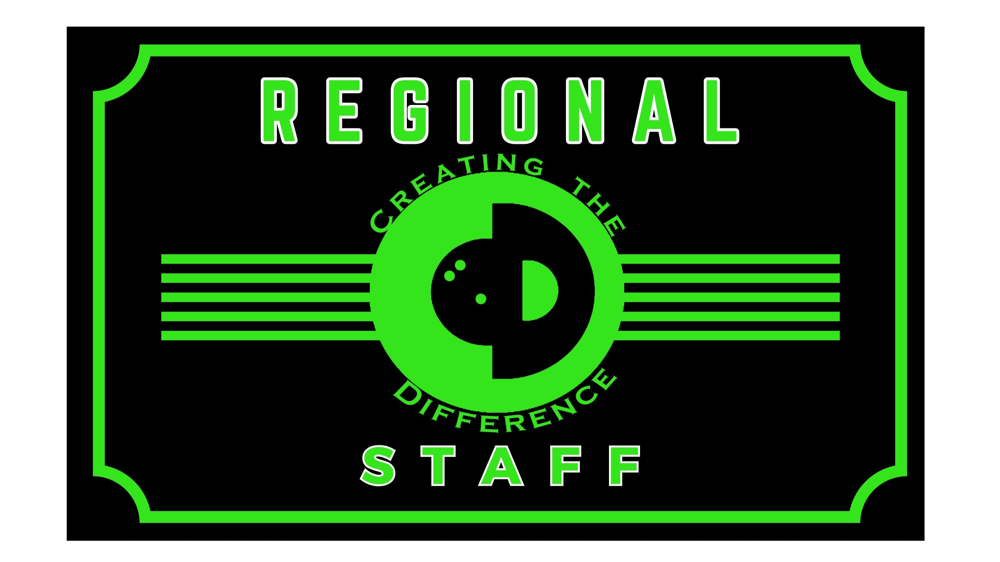 STAFF PVC Patches for Creating the Difference Backpack 11 Pro