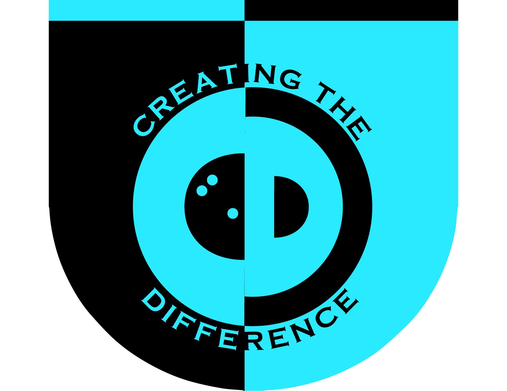 Bowling Accessories - Split Blue Bowling Ball Bag - Creating the Difference