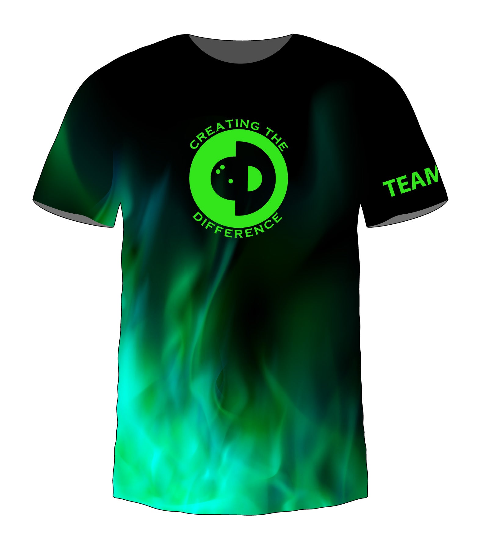 Bowling Shirts - Fired Up 2 Jersey - Creating the Difference